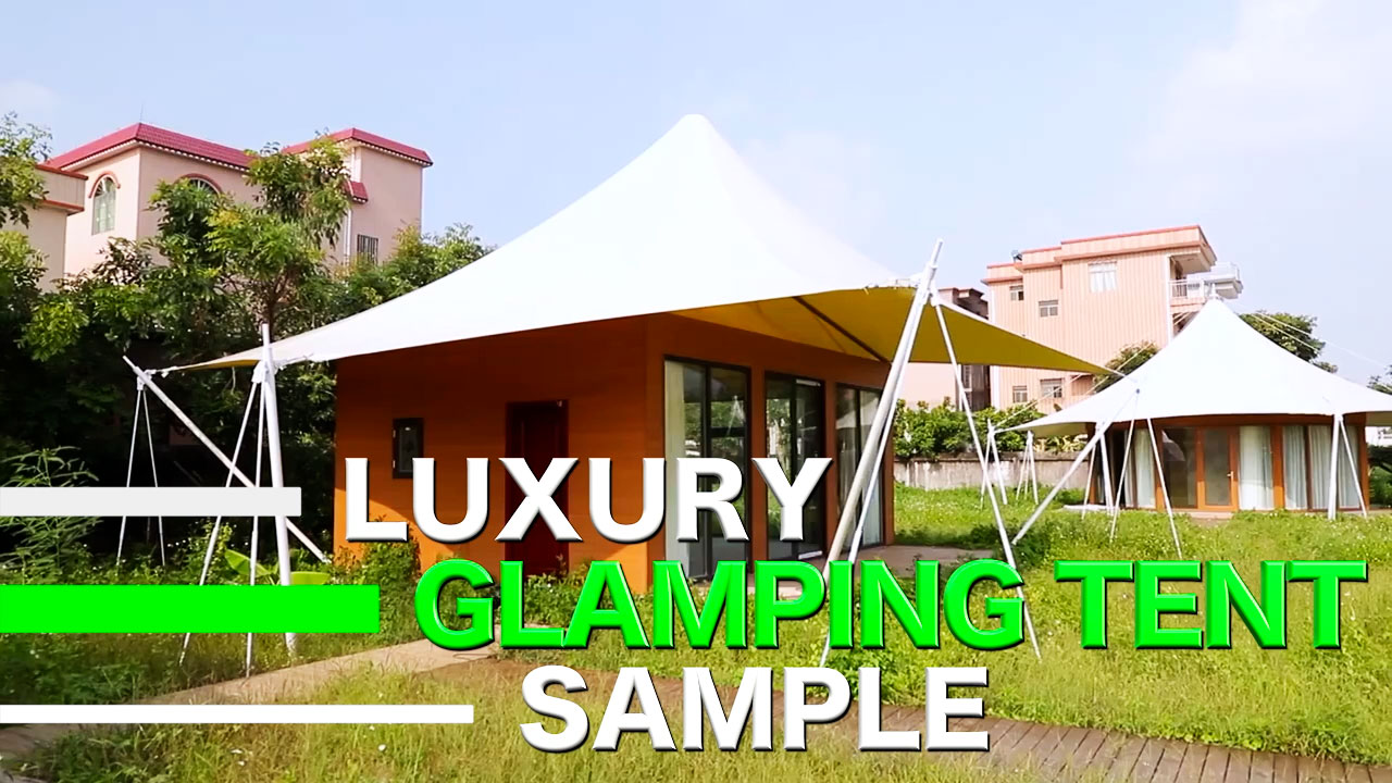 Luxury Glamping Tent Sample Video - Jumei Glamping Tents and Pods