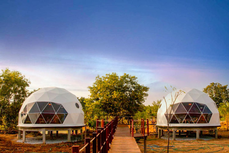 Two 7M Luxury Glamping Dome Tents in a Glamping Resort, Thailand ...
