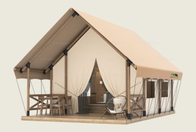 Luxury Safari Tent - Jumei Glamping Tents and Pods