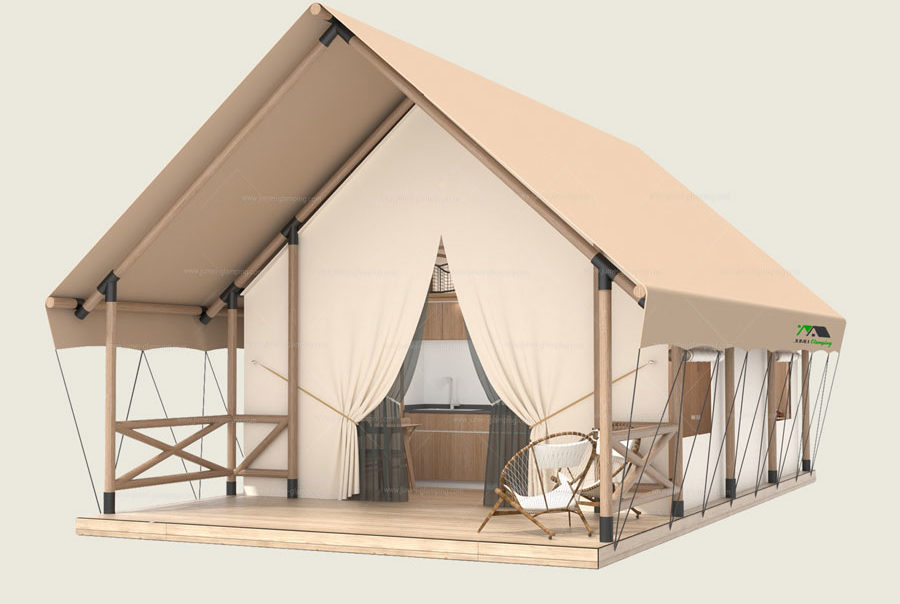 Luxury Safari Tent - Jumei Glamping Tents and Pods