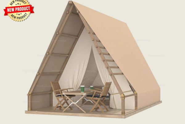 Basic Safari Tent(A-Frame Safari Tent) - Jumei Glamping Tents and Pods