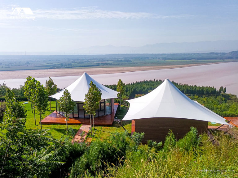Splendid Safari Lodge Tents & Pupa Glamping Pods in a Large Glamping ...