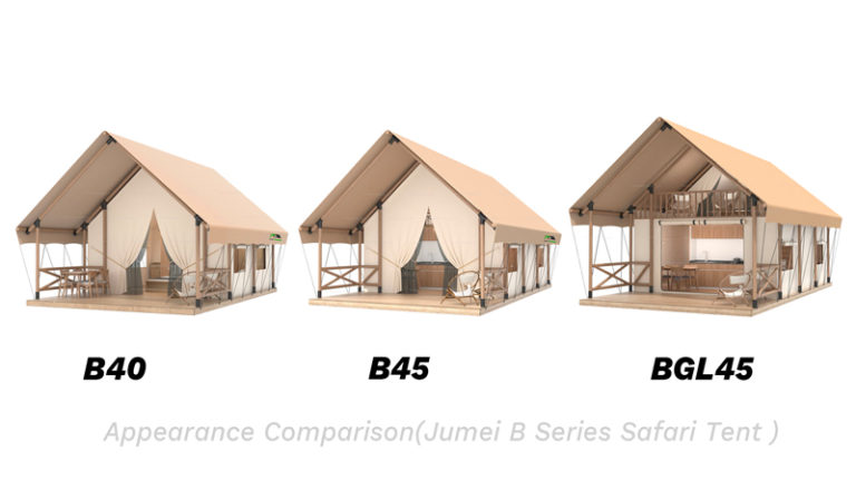 Safari Tent with Attic or Two-Story Safari Tent, How to Choose? - Jumei ...