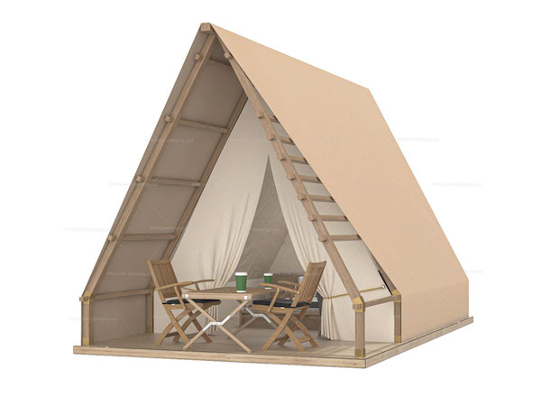 Safari Tents on the Platform in the Woods, a Fantastic Glamping Getaway ...