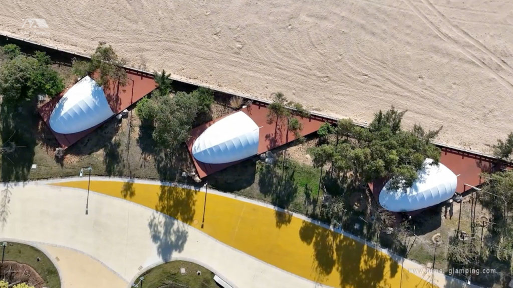 Beach Shell Glamping Pod: An Amazing All-Season Glamping Escape - Jumei ...