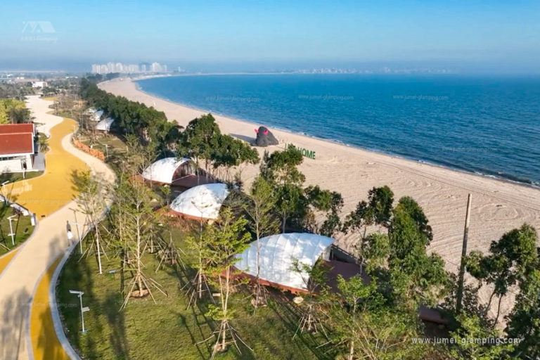 Beach Shell Glamping Pod: An Amazing All-Season Glamping Escape - Jumei ...