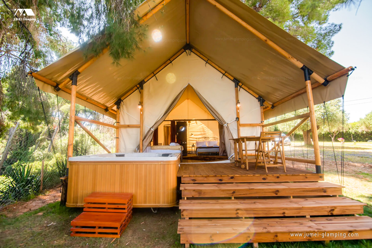 Luxury Safari Tents Transforming Hotels into Eco-friendly Retreats - Jumei Glamping Tents
