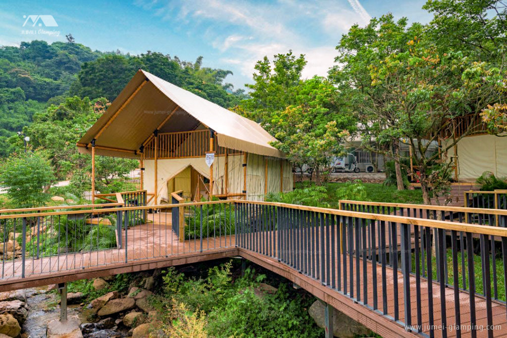 Deluxe Two-Story Safari Tent for Family or Studio Suite BL45 - Jumei ...